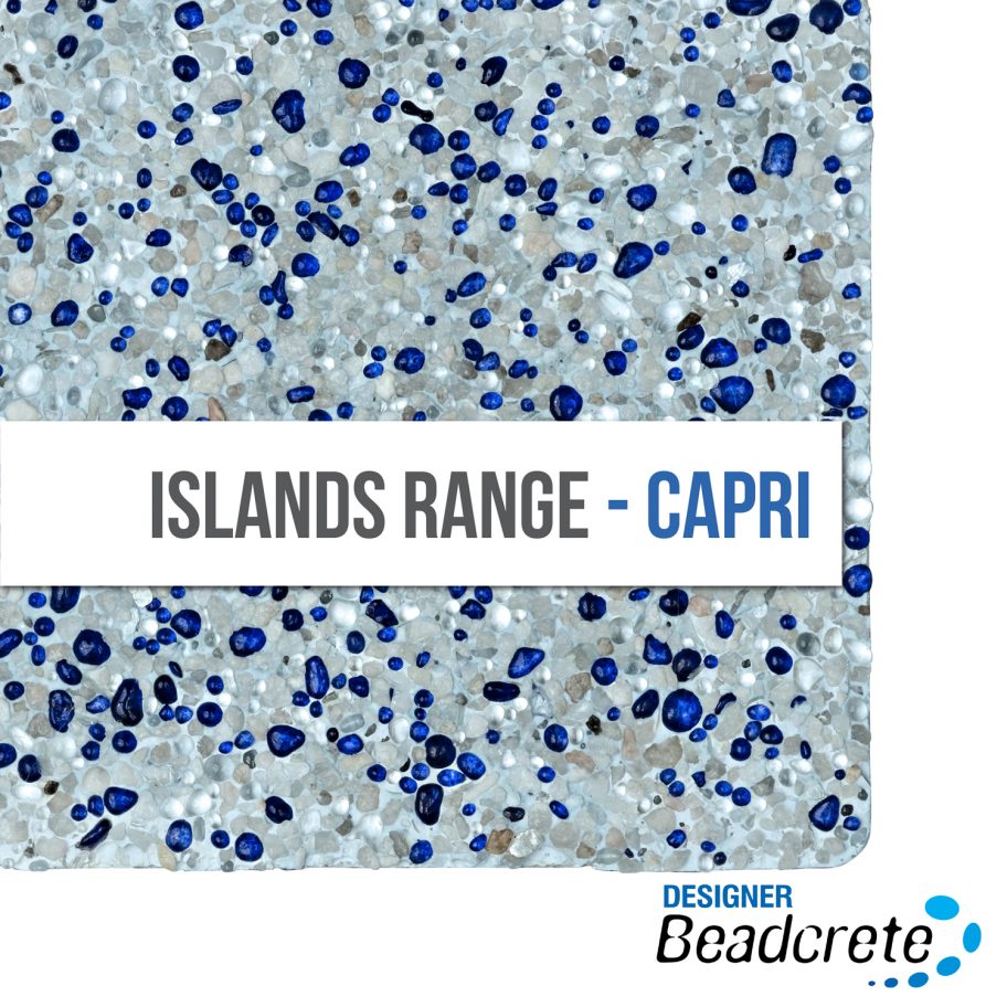 Designer Beadcrete: the innovative pool finish interior - Completehome