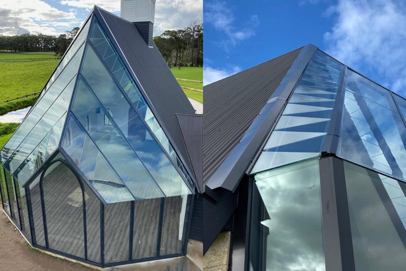 Mangrove Mountain's Stunning Glass Chapel Project