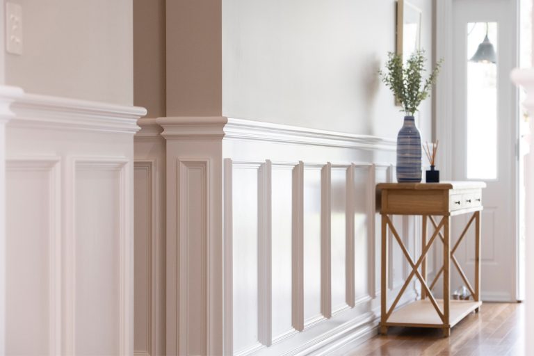 Wainscoting for hallways