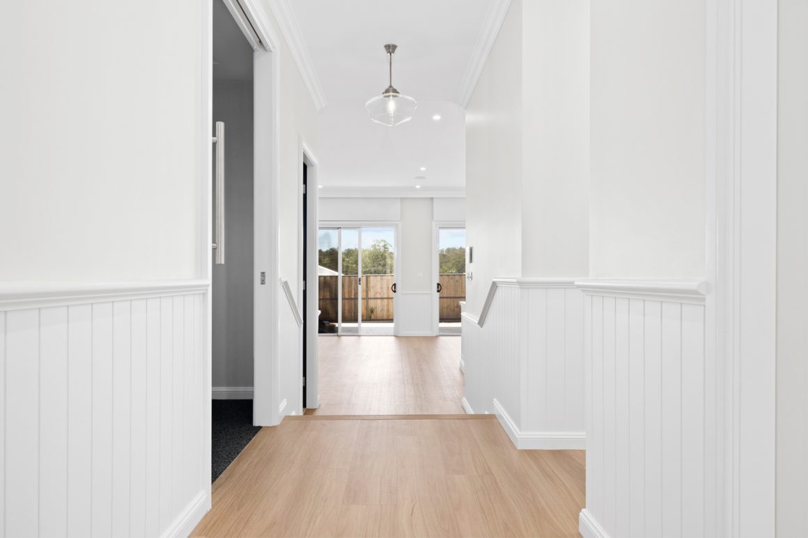 Wainscoting for hallways