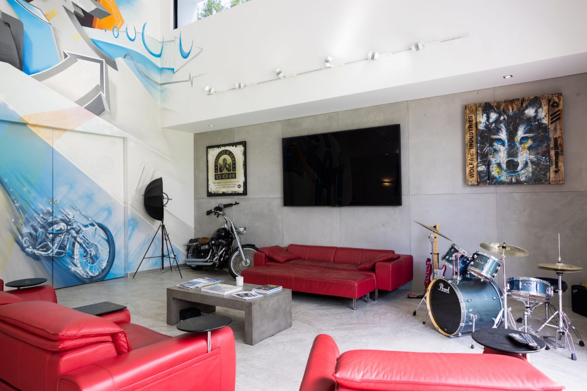 Concrete Features to Elevate any Entertainment Space - Completehome