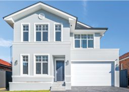 A two storey house for a new beginning is just what this family needed