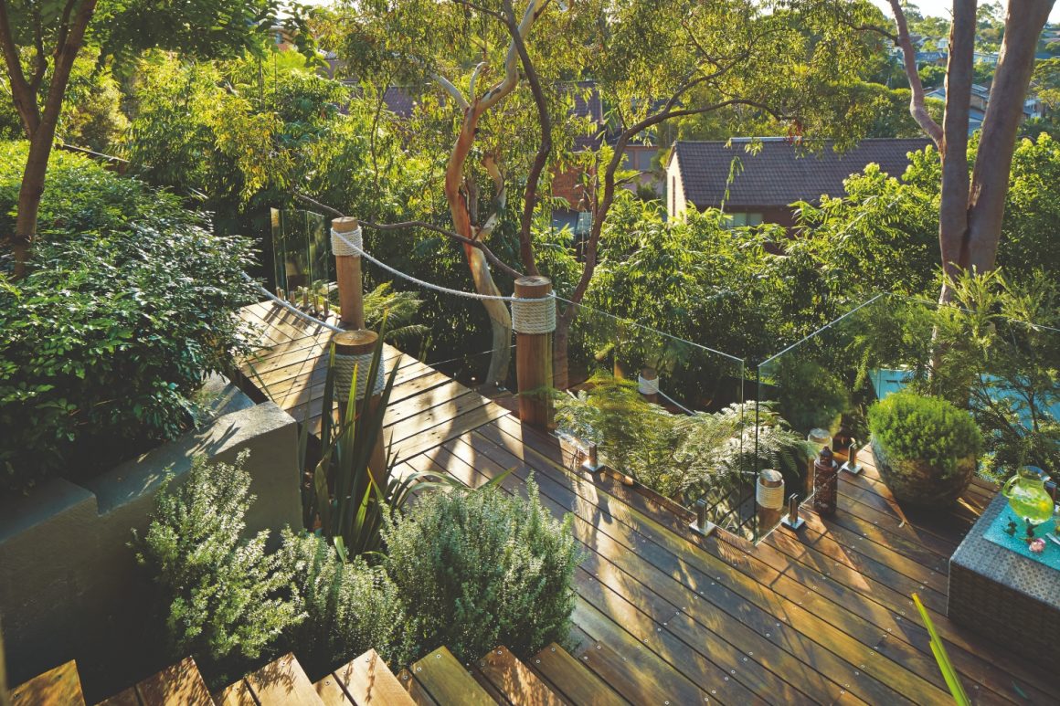 Making the most out of their steep gradient garden - Completehome