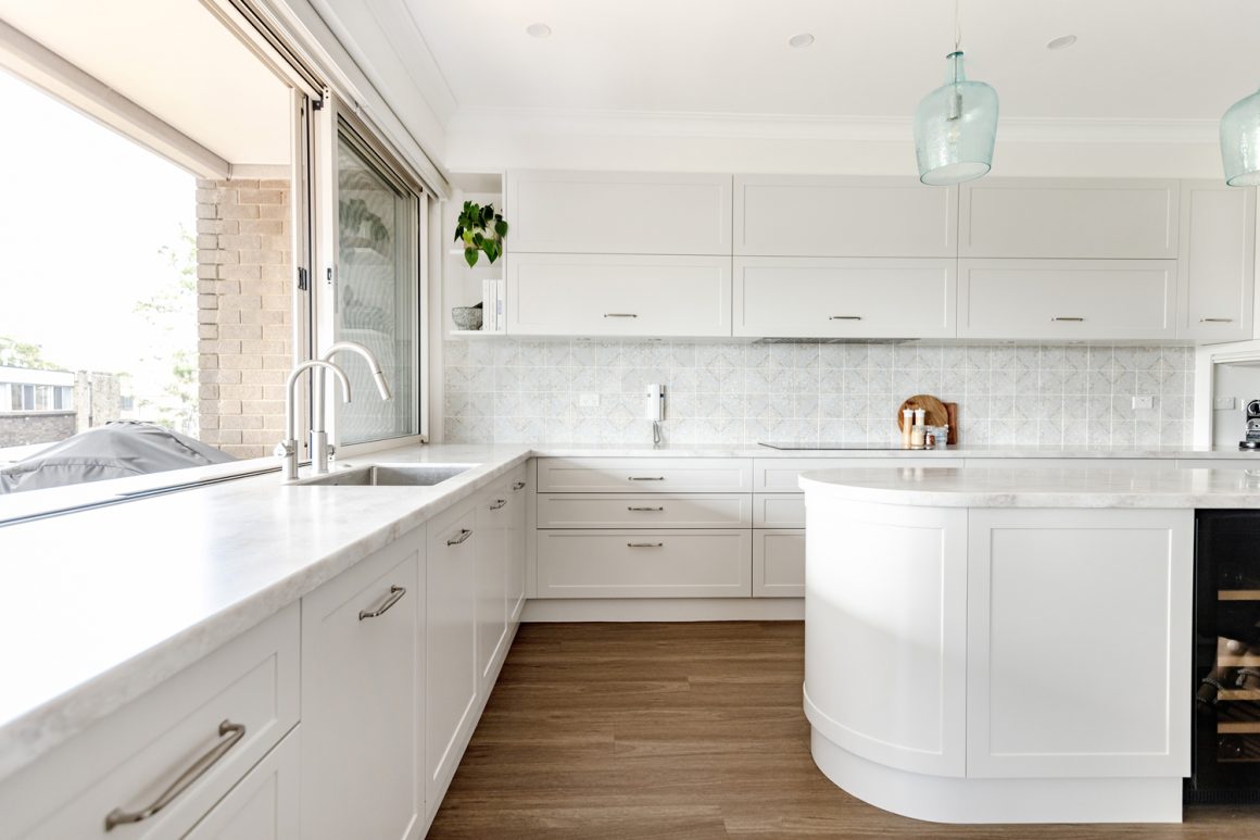 An Immaculate All-White Kitchen - Completehome