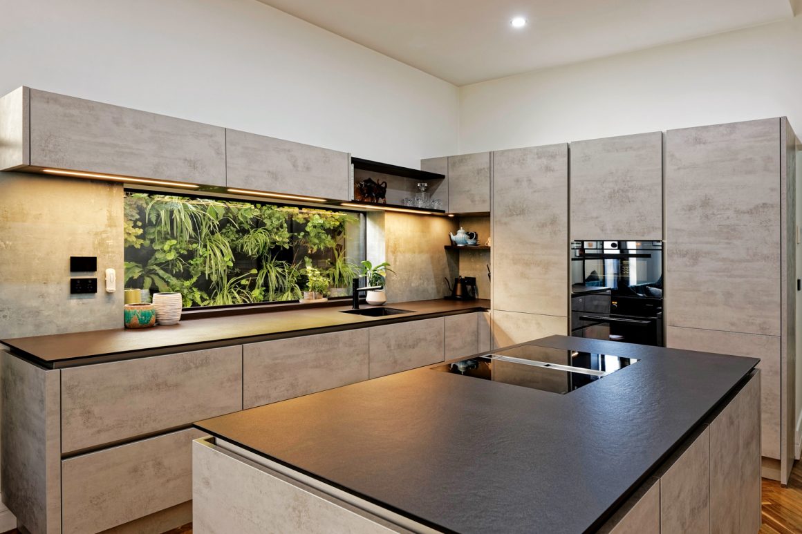 A Contemporary Style Kitchen Maximising Modest Space - Completehome