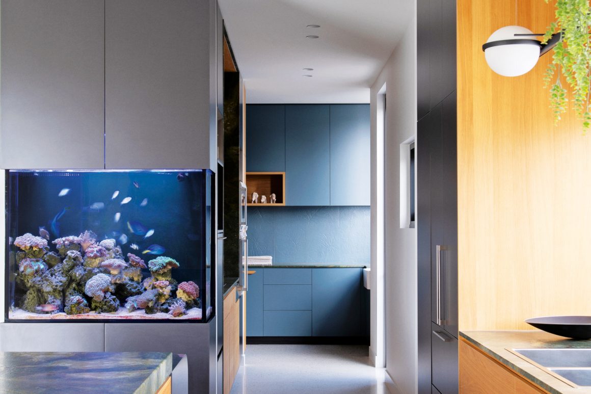 Sophisticated Ocean-Inspired Kitchen Design - Completehome