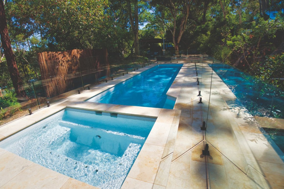 A fibreglass lap pool in Adelaide Hills - Completehome