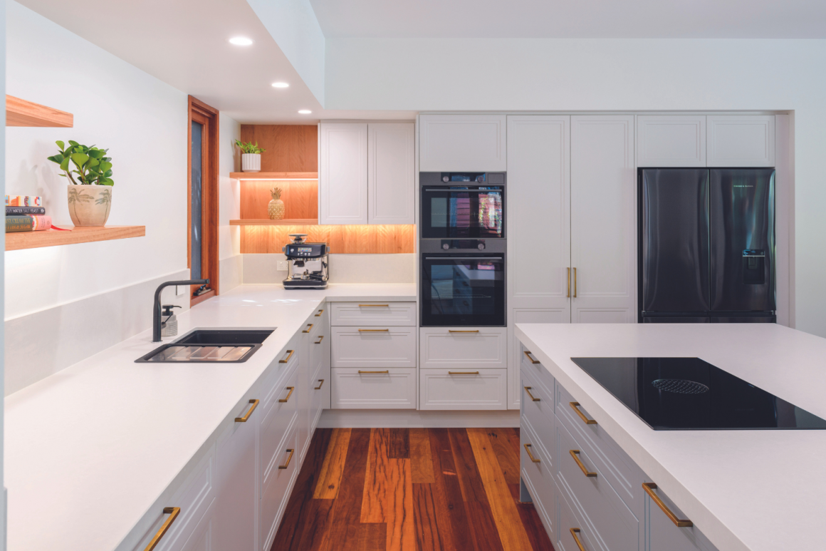 Classic Queenslander Kitchen Gets a Modern Upgrade by KBK Kitchens