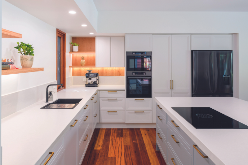 Classic Queenslander Kitchen Gets a Modern Upgrade by KBK Kitchens