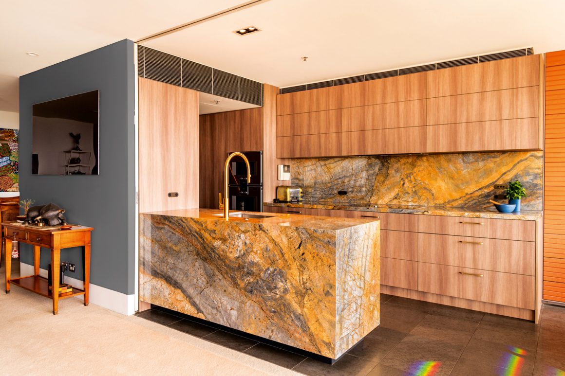 Premier Kitchens transforms a humble space into an opulent haven
