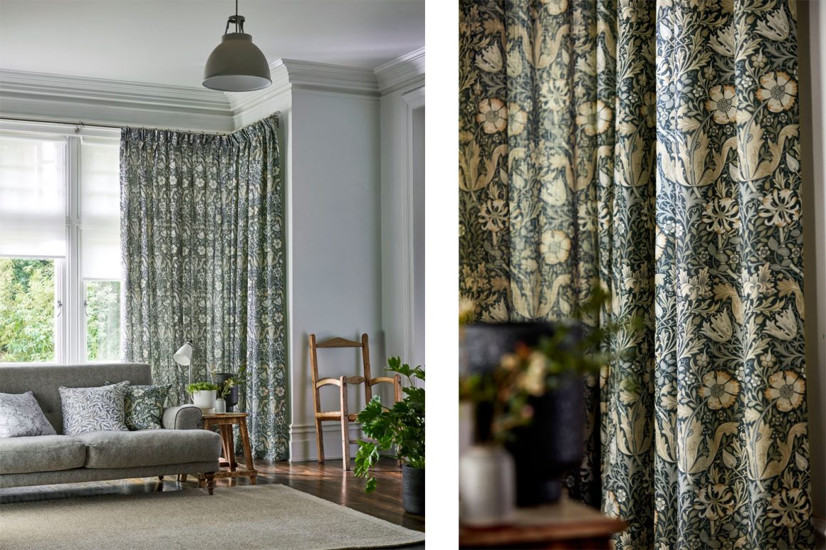Iconic William Morris designer range, made for DIY window furnishings ...