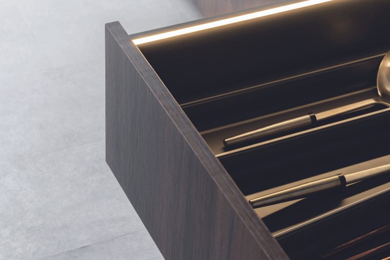 AvanTech YOU Illumination Drawer System by Hettich