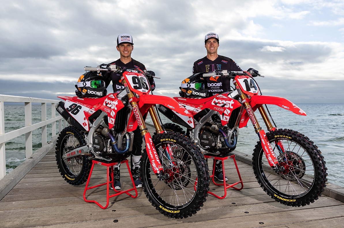 Boost Mobile named as title partner of Factory Honda MX1 Team | Dirt Action