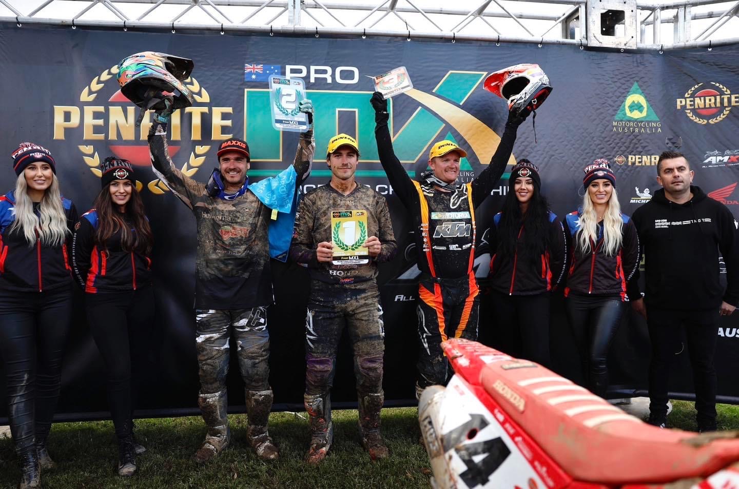 BEATON, CONNOLLY & MATHER ON TOP IN WODONGA PROMX SLOP | Dirt Action