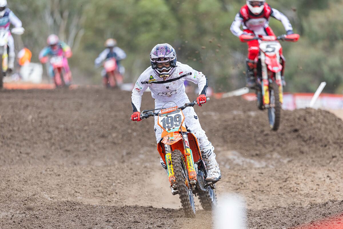 KTM RACING TEAM'S NATHAN CRAWFORD CHARGES TO HORSHAM PROMX PODIUM ...