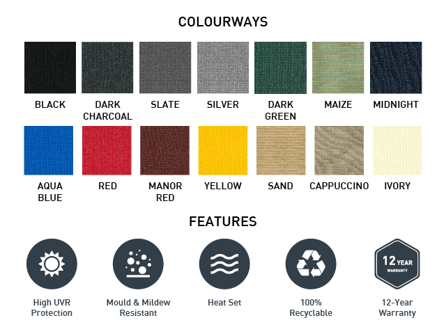 Commercial shade cloth engineered to last! | ODS