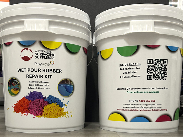 Bonded Rubber Mulch | ODS