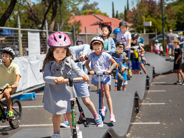 The Pop Up Pumptrack Bringing Suburbs to Life - Project | ODS
