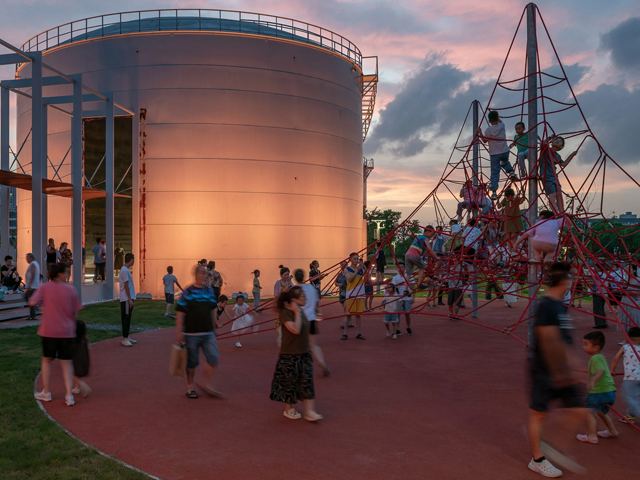 Oil Silos Transformed into Community Park - Project | ODS