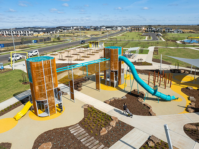 Contemporary High-Impact Play Towers - Project | ODS