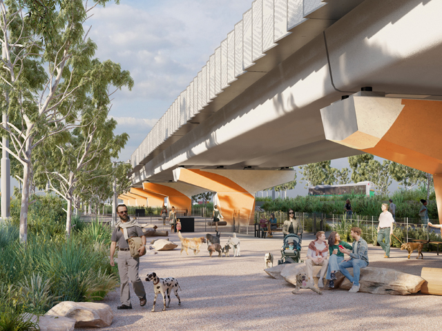 Armadale's Elevated Train Line Makes Way for Perth's Newest Linear Park ...