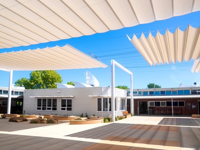 Award-Winning Outdoor Shade Installation Transforms Learning Spaces | ODS