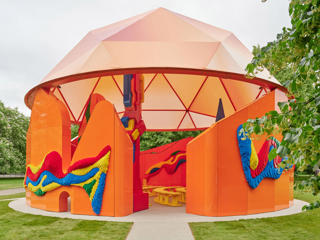 Play Pavilion Covered in Lego | ODS