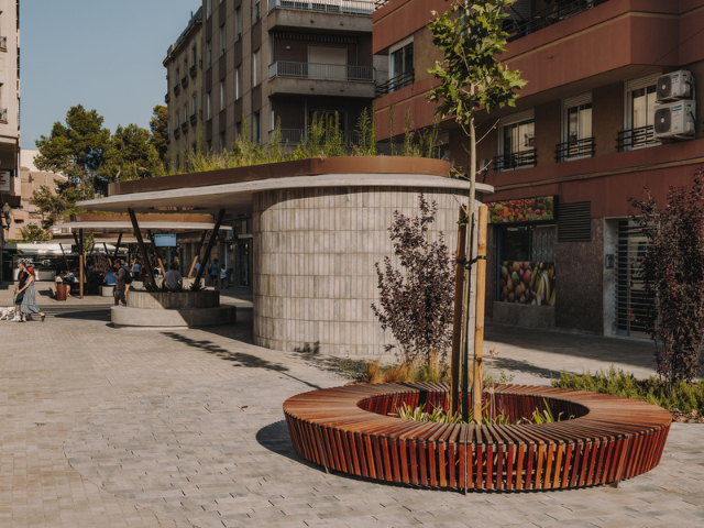 Spanish Bus Stop Acts as Urban Oasis | ODS