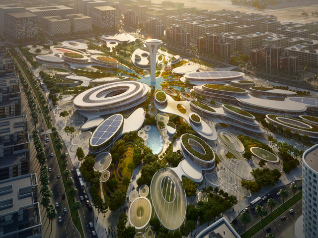Central Hub Inspired by Water Droplets - Project | ODS