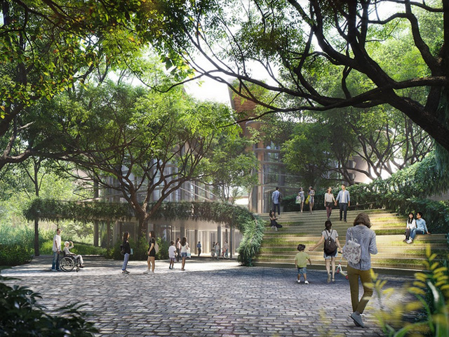 An Enchanted Community District in the Forest - Project | ODS