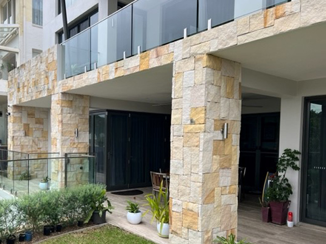 Sandstone Cladding and Retaining Wall - Project | ODS