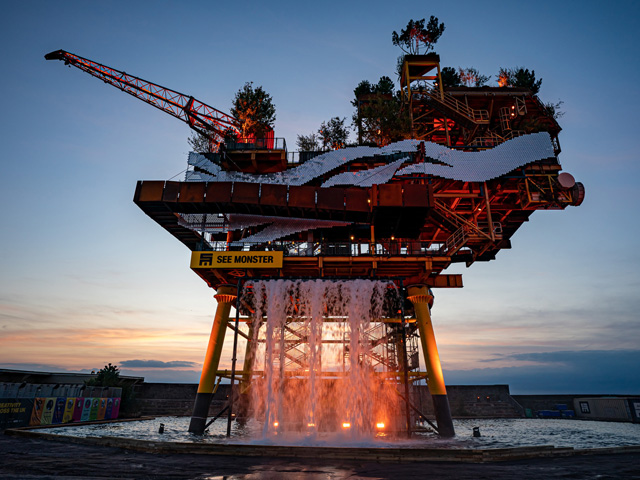 Oil Rig Transformed into SEEMONSTER - Project | ODS
