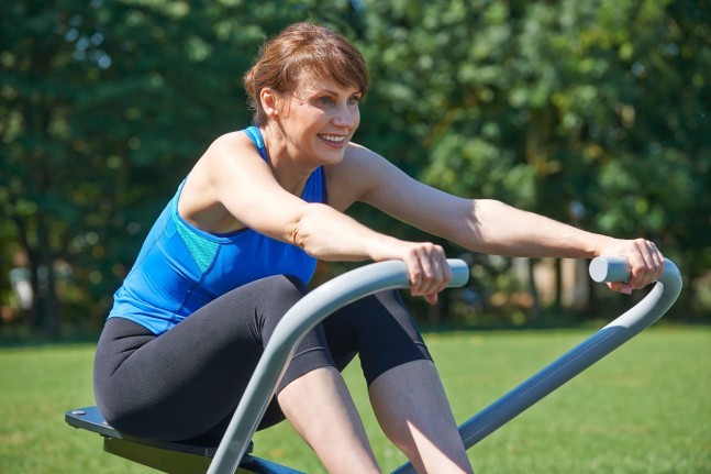 Exercise in the early stage of post menopause for maximum benefits ...
