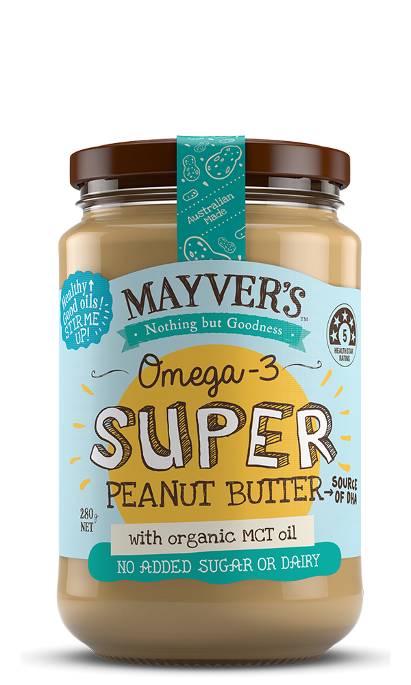 Mayver’s Omega-3 Super Peanut Butter
