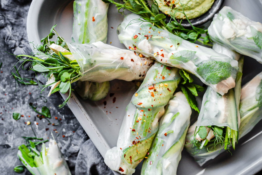 Green Goddess Ricepaper Rolls Recipe – EatWell Magazine
