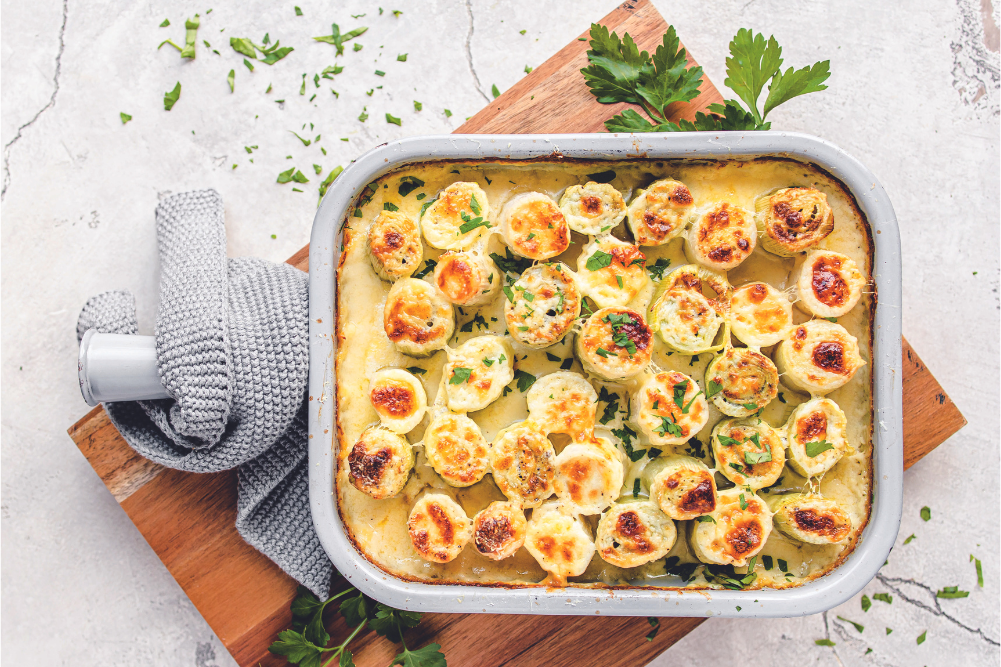 Baked Leeks - WellBeing Magazine