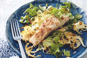 Baked Fish with Leeks & Fennel - WellBeing Magazine