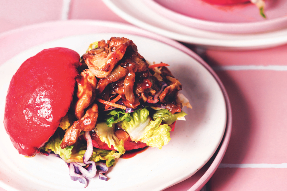 Hoisin Mushroom Burger - WellBeing Magazine