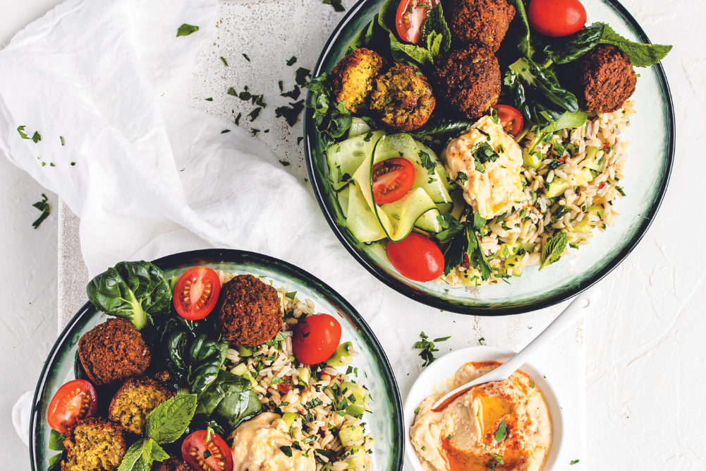 Brown Rice Falafel Bowl - WellBeing Magazine