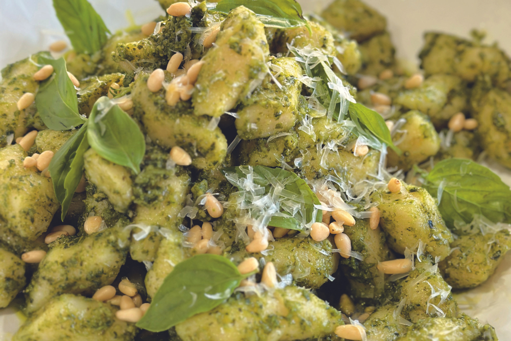 Silver Beet & Ricotta Gnocchi with Pesto - WellBeing Magazine