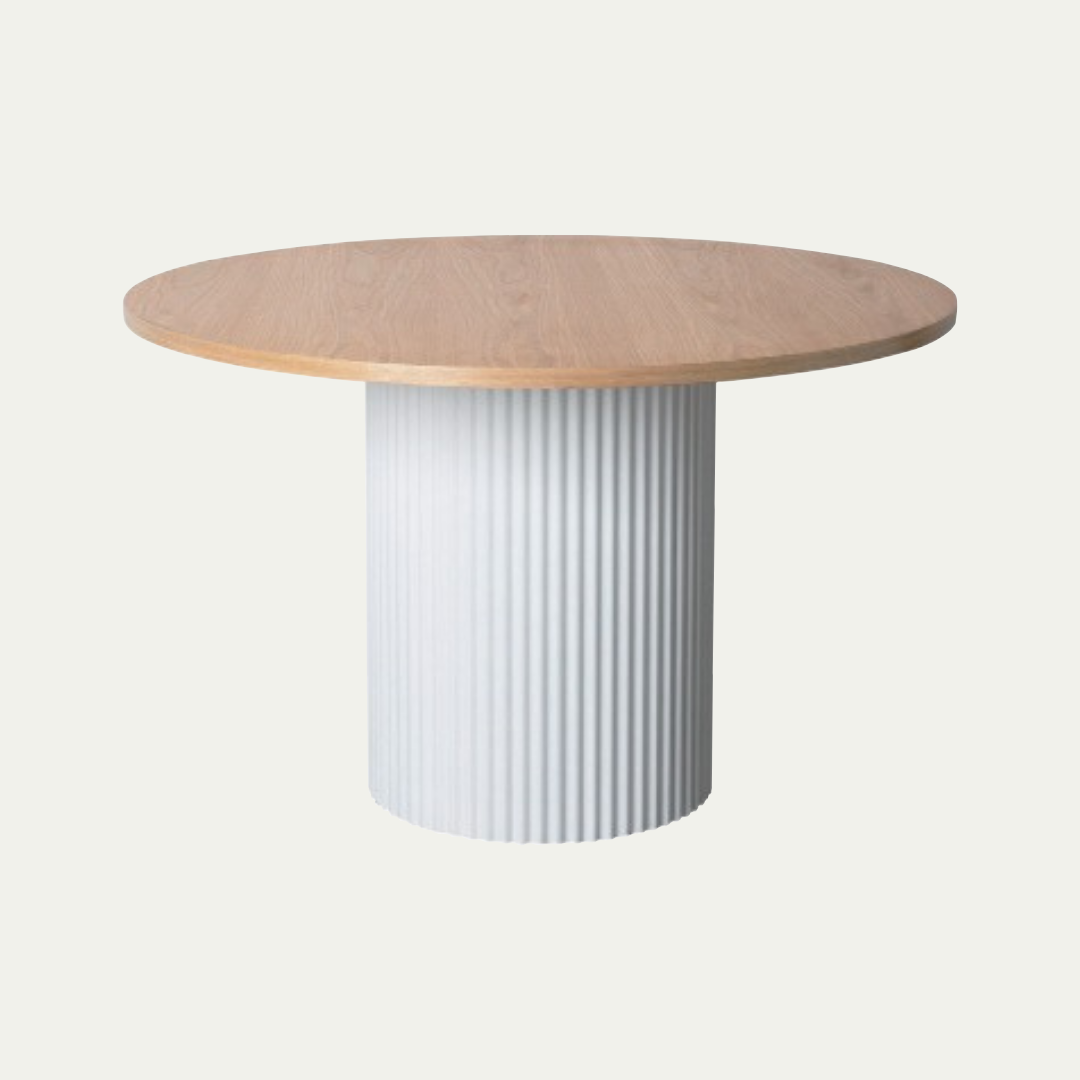 Grand Designs Australia Magazine - Ridge corrugated metal round dining ...
